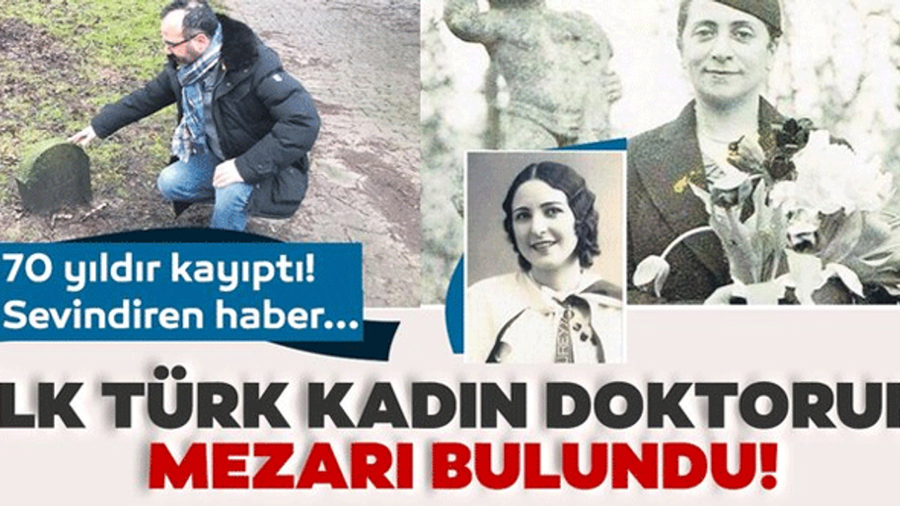 Türkiye'nin ilk kadın doktoru Dr. Safiye Ali'nin mezarı Almanya'da ...