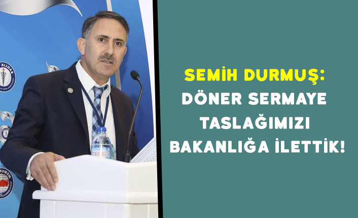 Semih Durmuş: Döner Sermaye Taslağımızı Bakanlığa İlettik! - Sağlık Personeli Haber