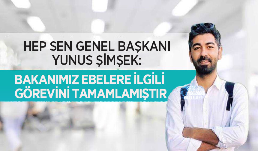 Şimşek: Bakanımız Ebelere İlgili Görevini Tamamlamıştır - Sağlık ...